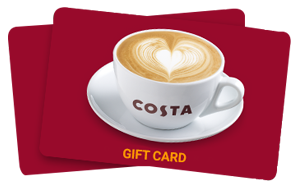 Free Costa Coffee Gift Card Giveaway